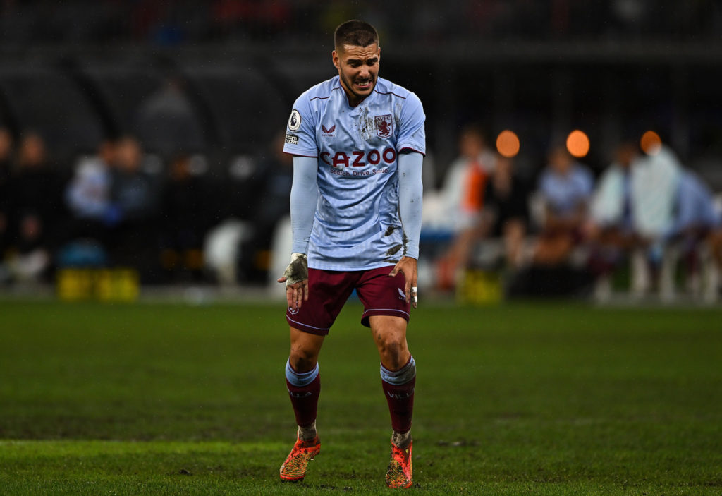 Aston Villa left-hand side attacking preference clear under Unai Emery