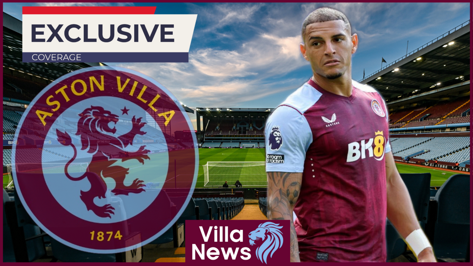 Aston Villa: Dan Bardell reacts to Diego Carlos injury development