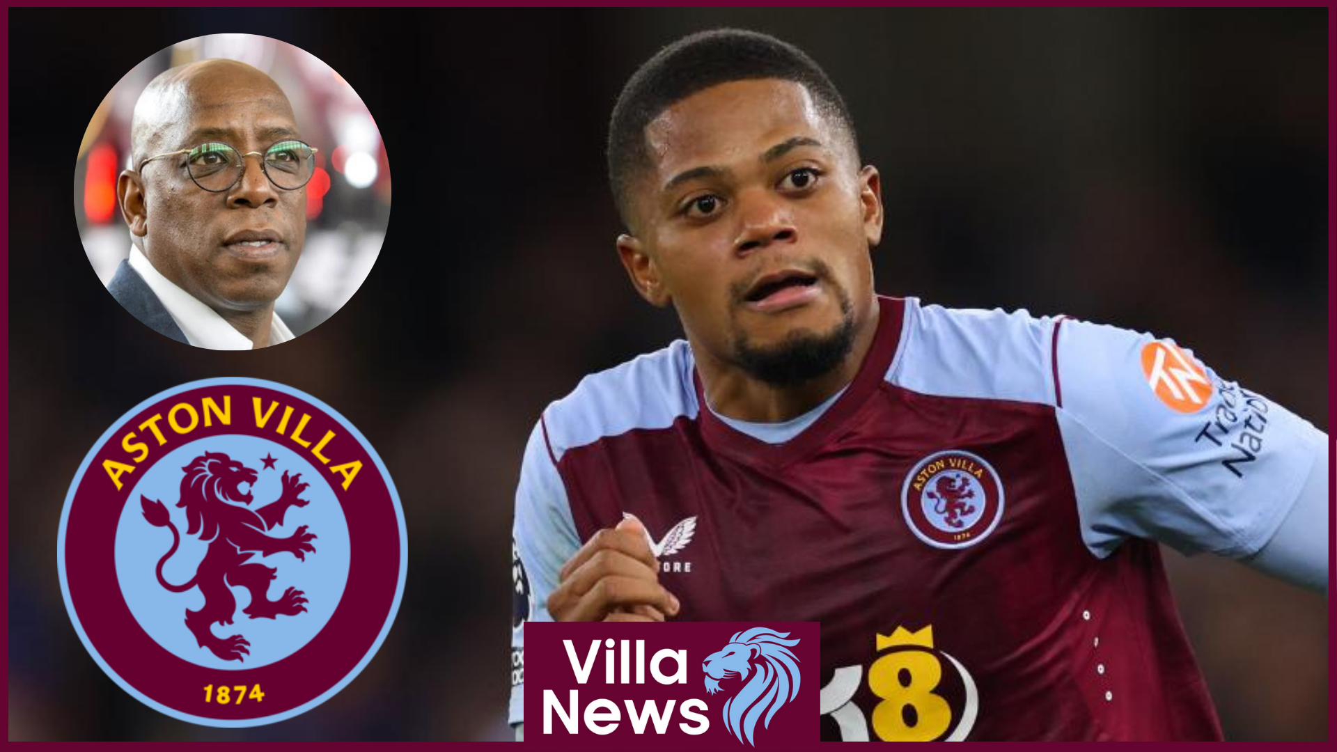 Aston Villa: Ian Wright sums up Leon Bailey performance in a word