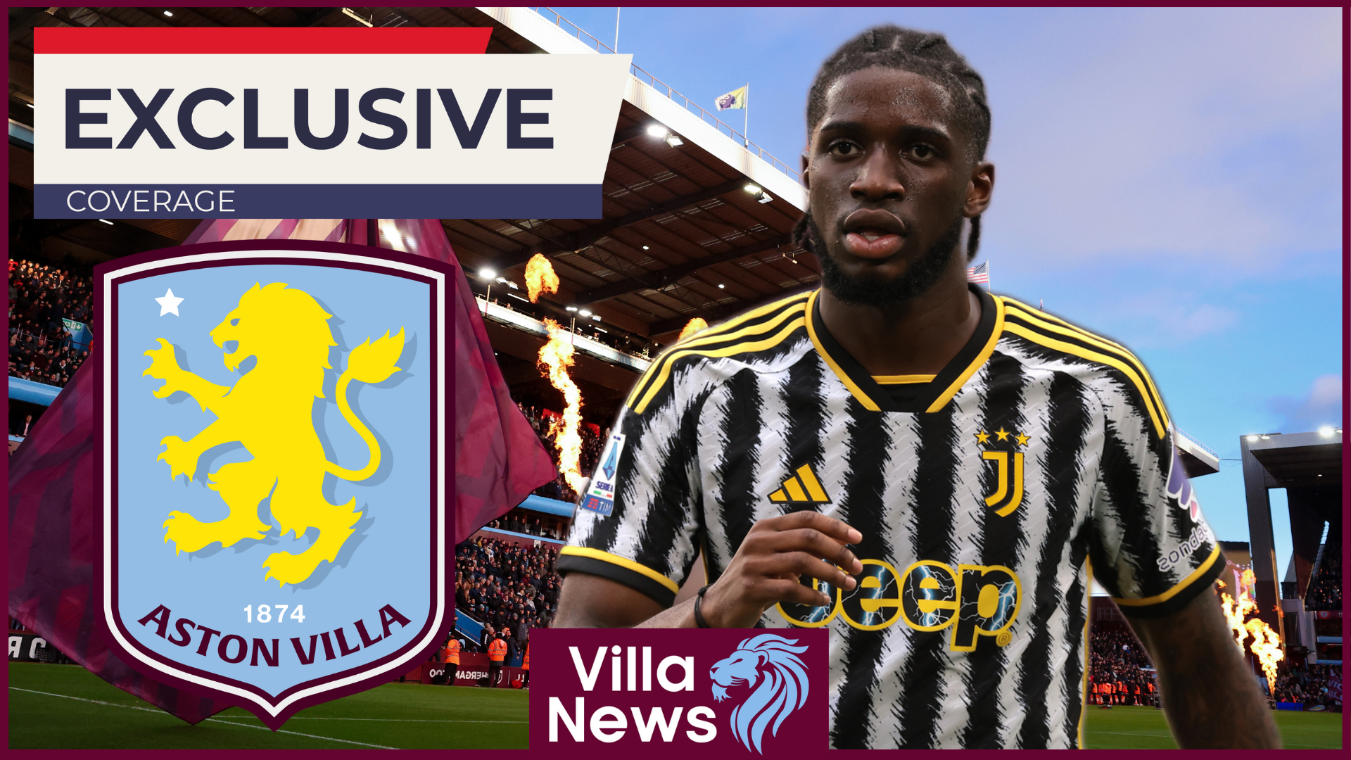 Aston Villa shock emerges as Iling Jr prepares to undergo medical