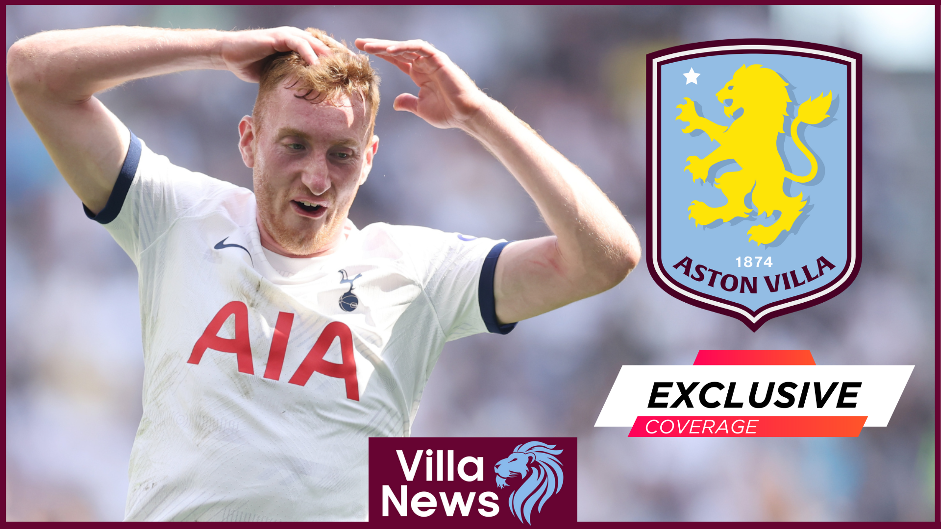 Kulusevski to 'easily' fit in at Aston Villa amid Tottenham update