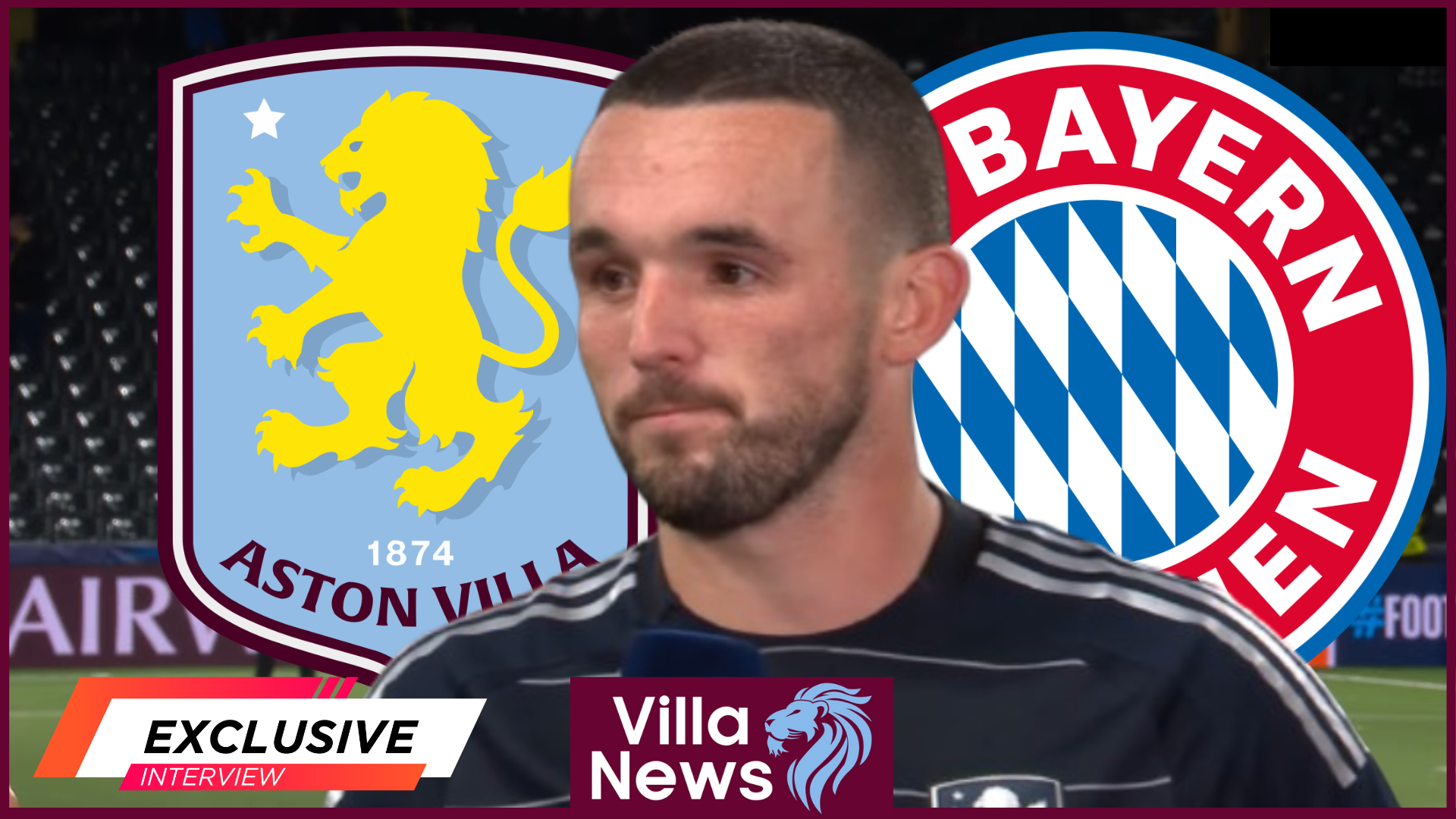 McGinn will be gutted after Aston Villa moment before Bayern clash