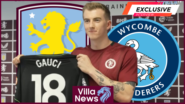 Gauci cements Aston Villa number two role after Wycombe showing