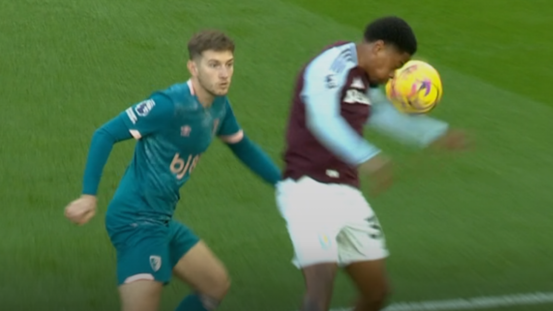 Walcott slams Bailey in Aston Villa v Bournemouth on MOTD