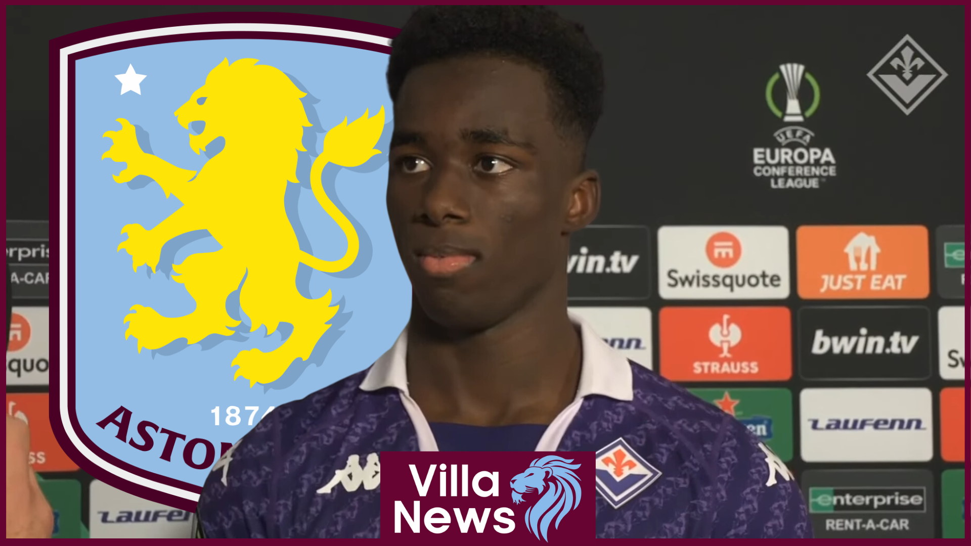 Aston Villa could sign 'remarkable' Michael Kayode from Fiorentina