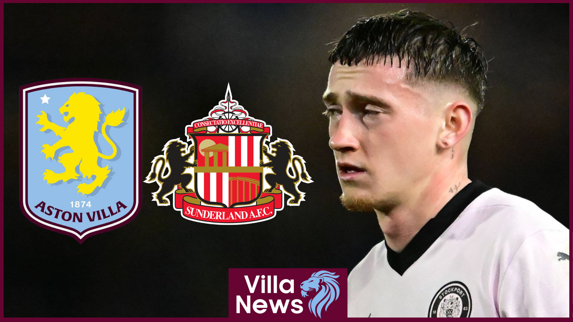 Aston Villa tipped to agree Louie Barry player swap deal with Sunderland