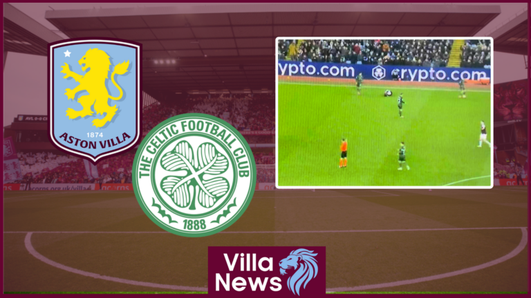 Aston Villa v Celtic controversy: Referee slammed as 'Reckless' footage ...