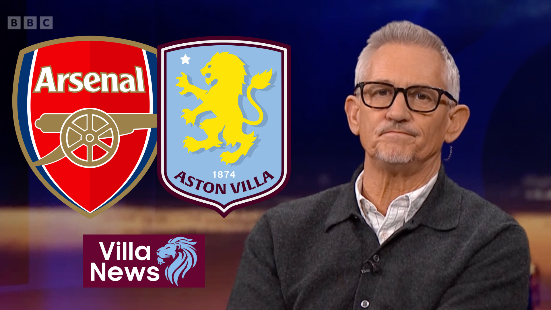 Lineker reacts to 'weird' Arsenal v Aston Villa incident as MOTD show ...