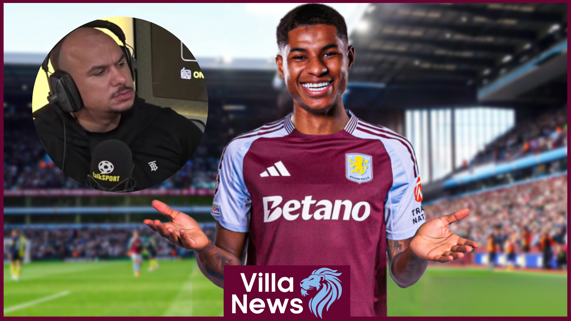 Gabby Agbonlahor makes Rashford claim at Aston Villa - 'He'll be off'