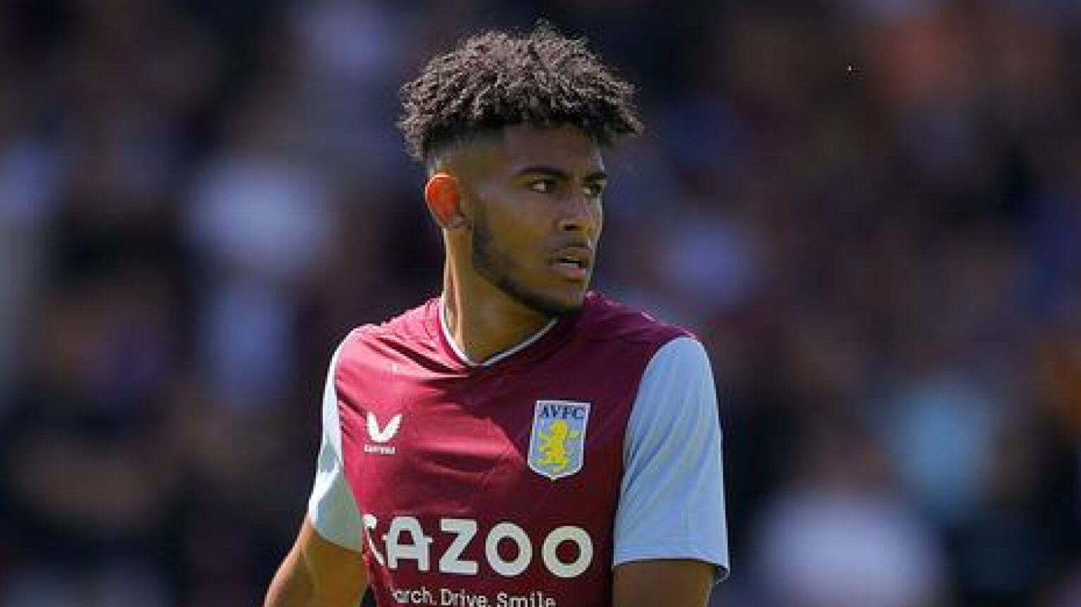 Kaine Kesler Hayden reacts immediately after Aston Villa FA Cup news