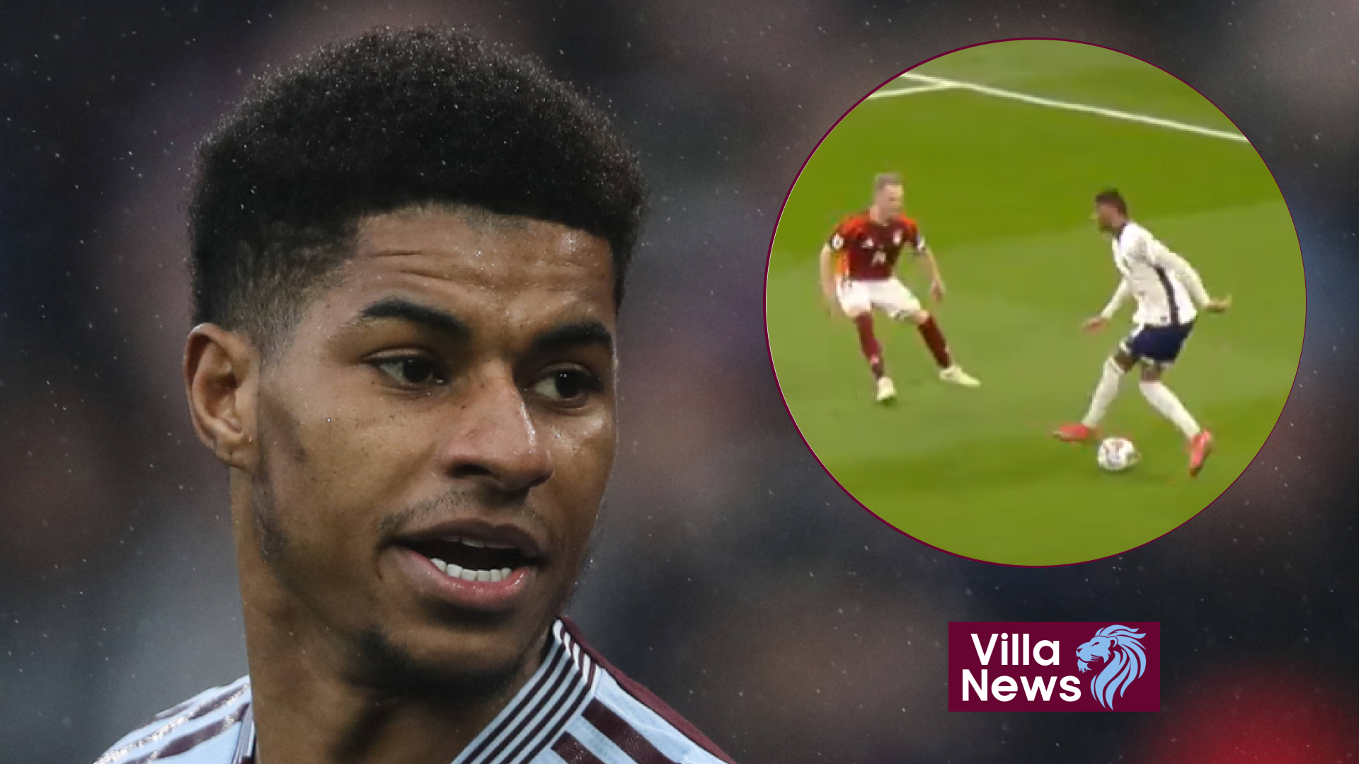 'Marcus Rashford is cooking' - Aston Villa fans stunned after what he did for England