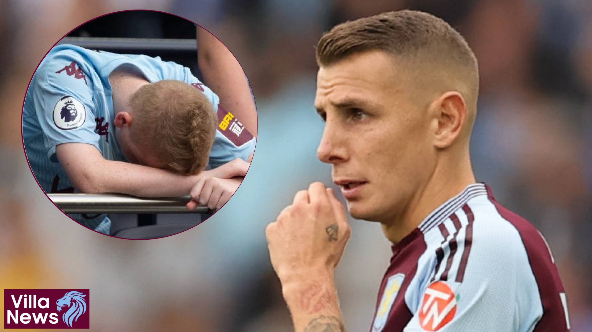 'Lucas Digne gets it wrong' in Aston Villa message after Crystal Palace disaster