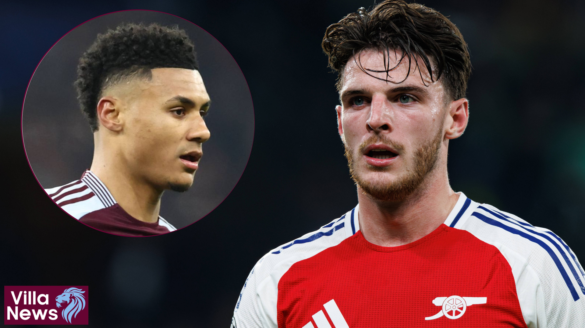 Aston Villa star Ollie Watkins reacts to Declan Rice message on Arsenal win