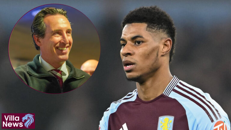 Unai Emery 'drops huge Marcus Rashford transfer hint' amid Aston Villa test