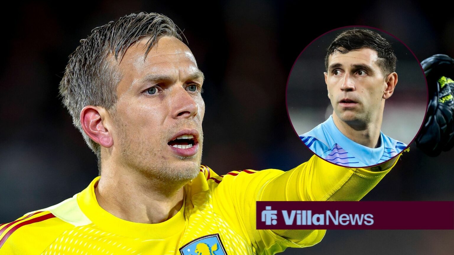 Marco Bizot reveals the truth about Emi Martinez injury amid last-minute Aston Villa switch