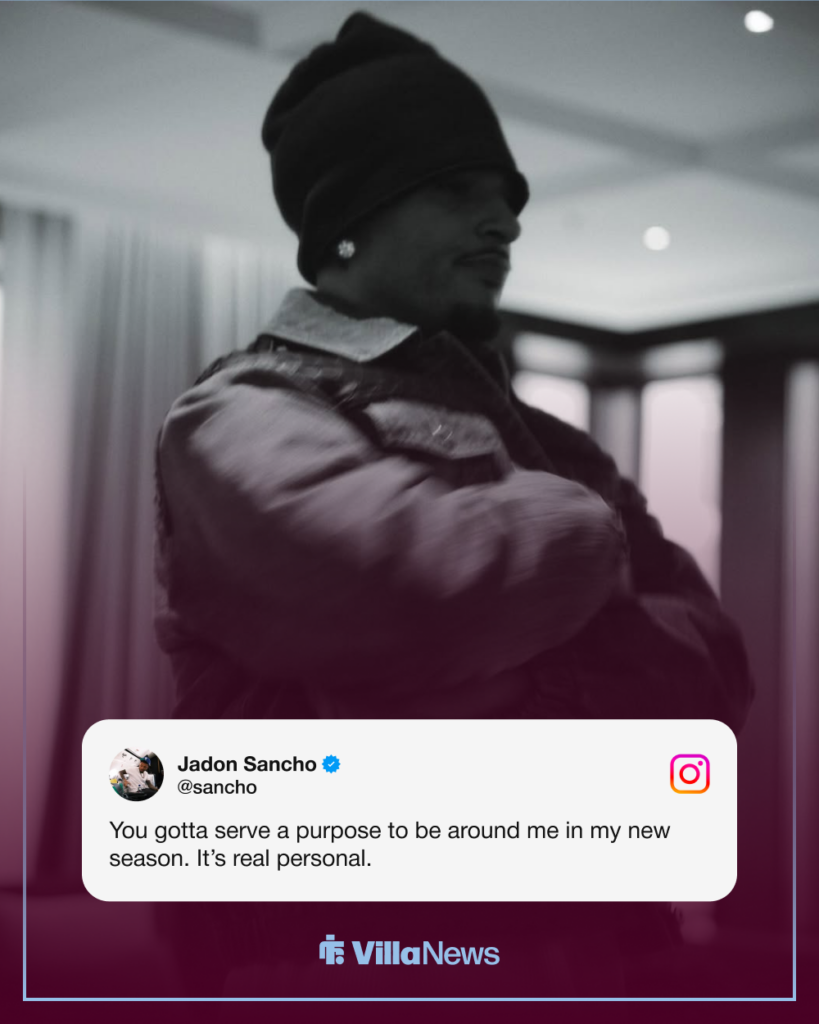 Aston Villa could unleash 'new season' Jadon Sancho after what's been said